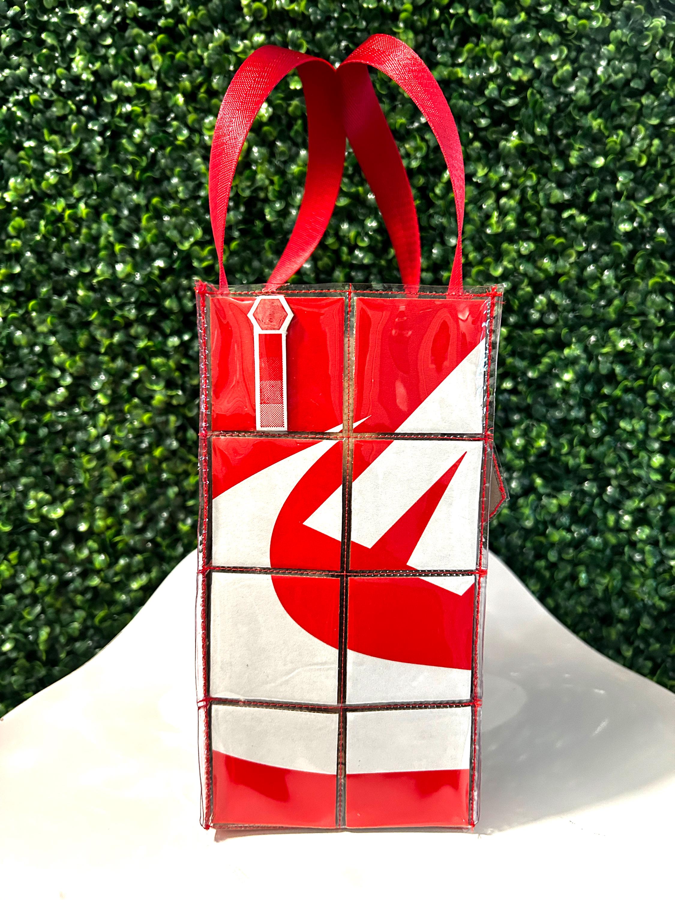 Custom Upcycled Nike Mini Tote Bag - Etsy