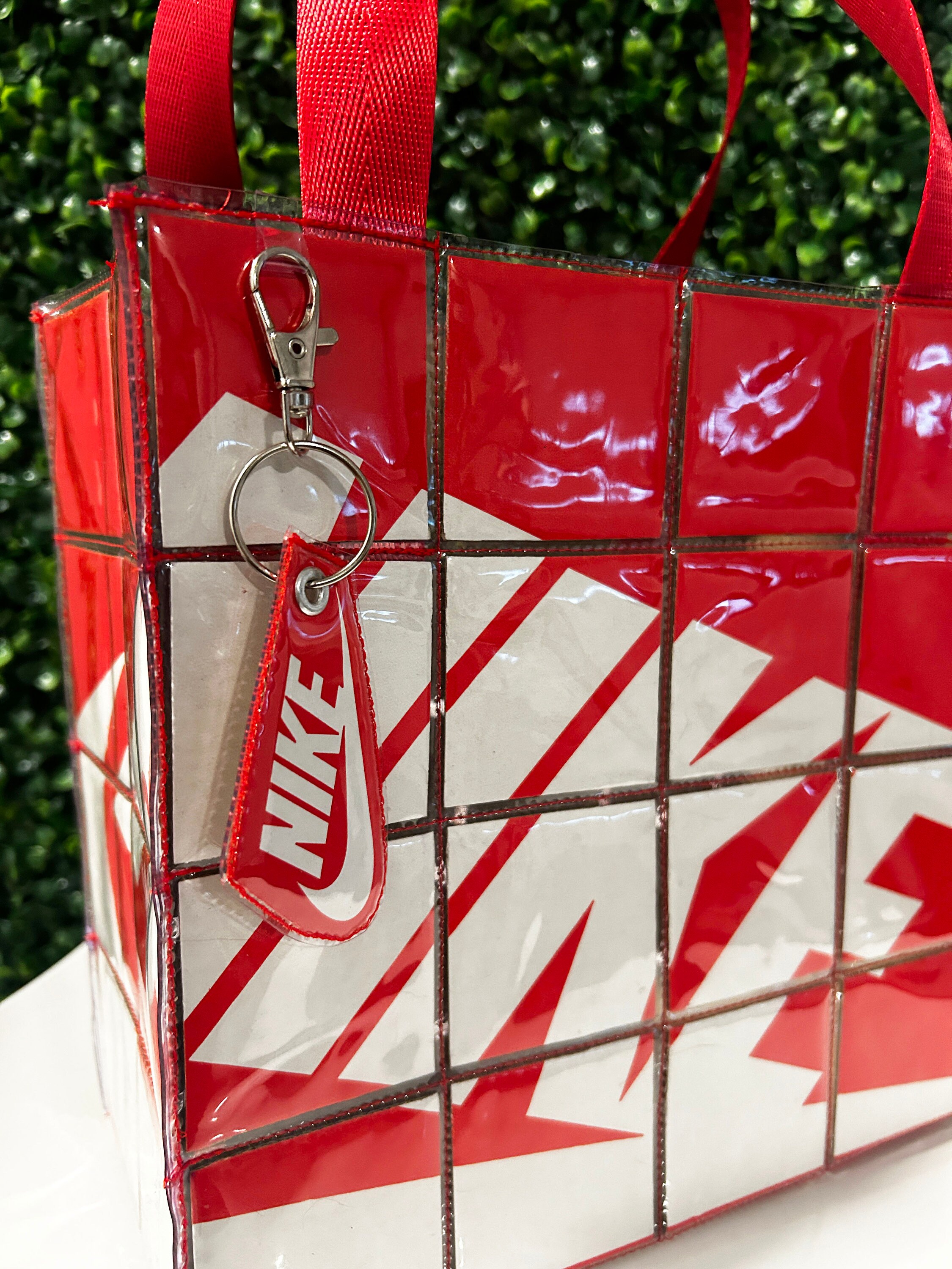 Custom Upcycled Nike Mini Tote Bag - Etsy