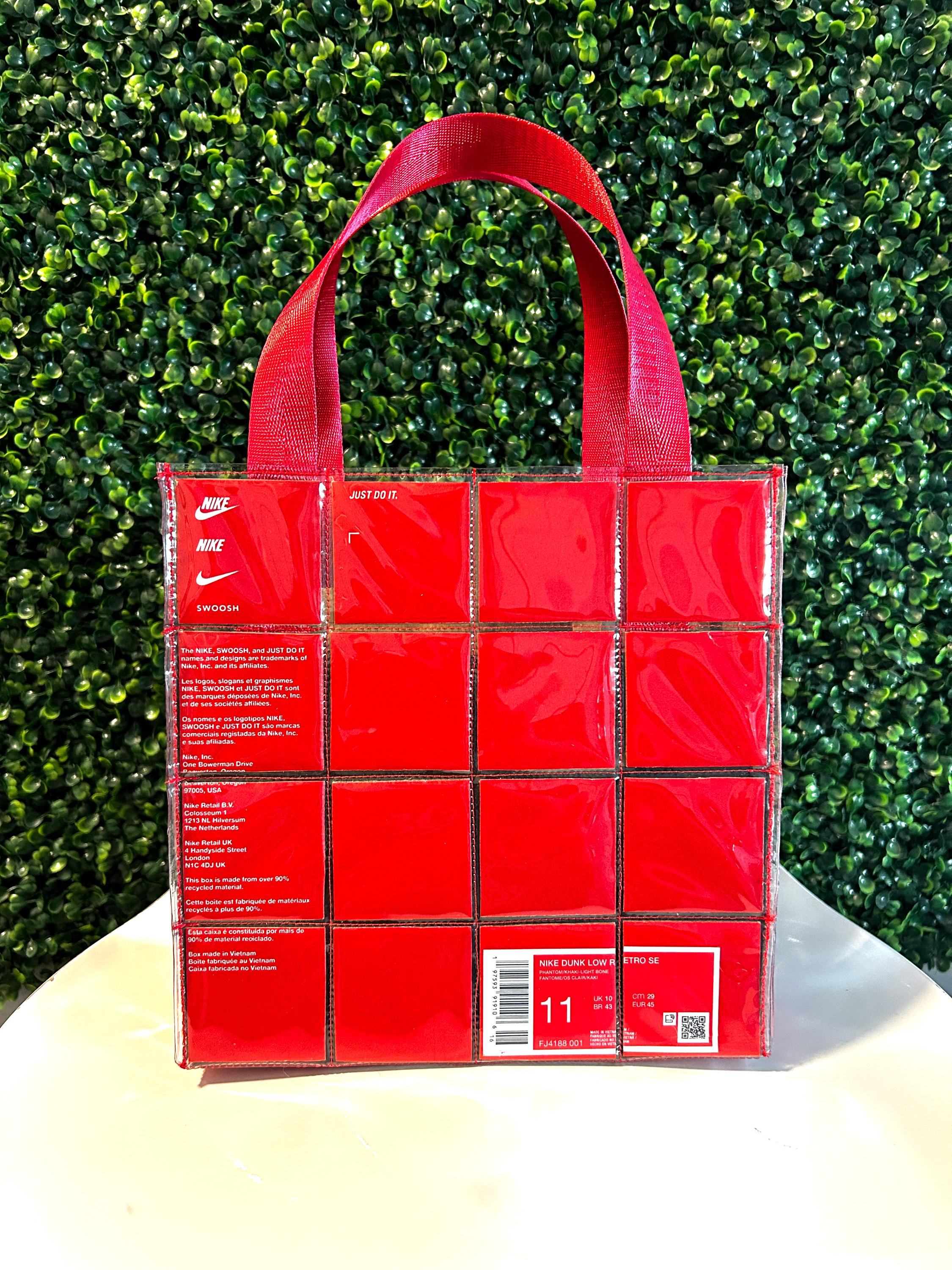 Custom Upcycled Nike Mini Tote Bag - Etsy