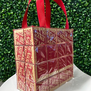 Custom Upcycled Vans Mini Tote Bag - Etsy
