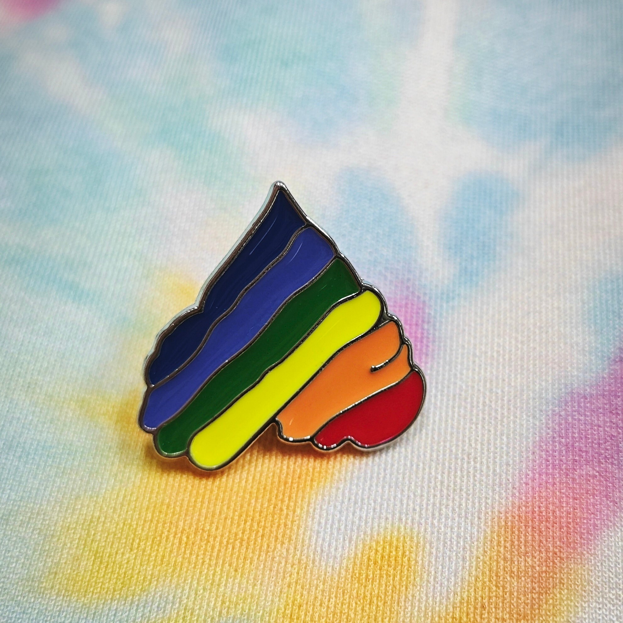 Colourful Heart Enamel Pins,heart Pins,heart Brooches,pin Badges ...