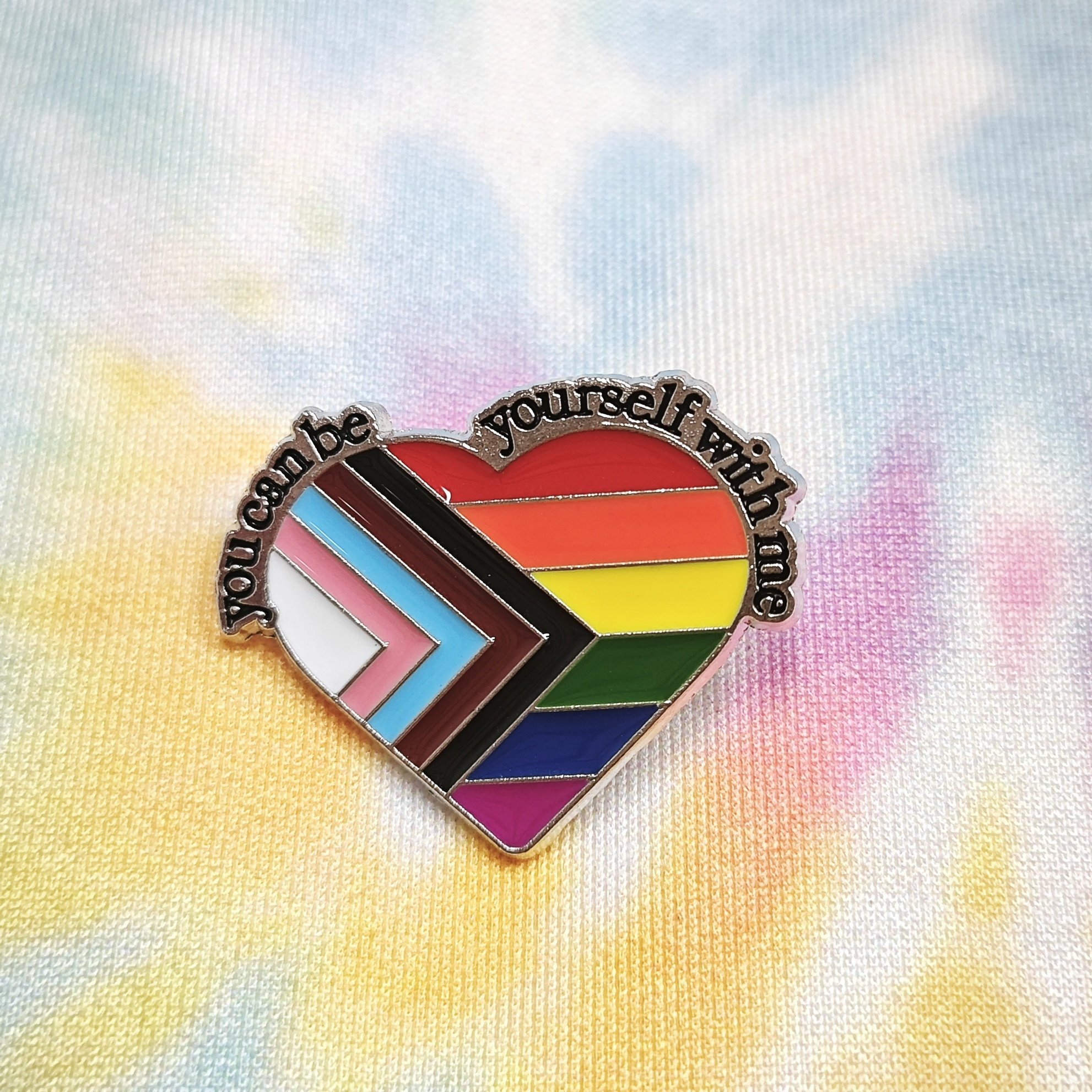 Colourful Heart Enamel Pins,heart Pins,heart Brooches,pin Badges ...