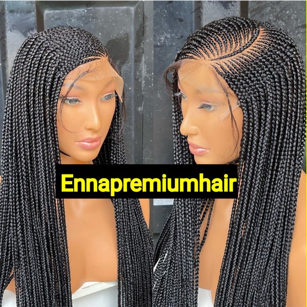 Cornrow Wig - Etsy