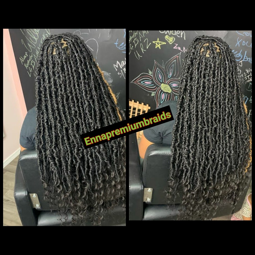 DISTRESSED LOCS WIG, Butterfly Locs, Full Lace Messy Locs ,dread Locks ...