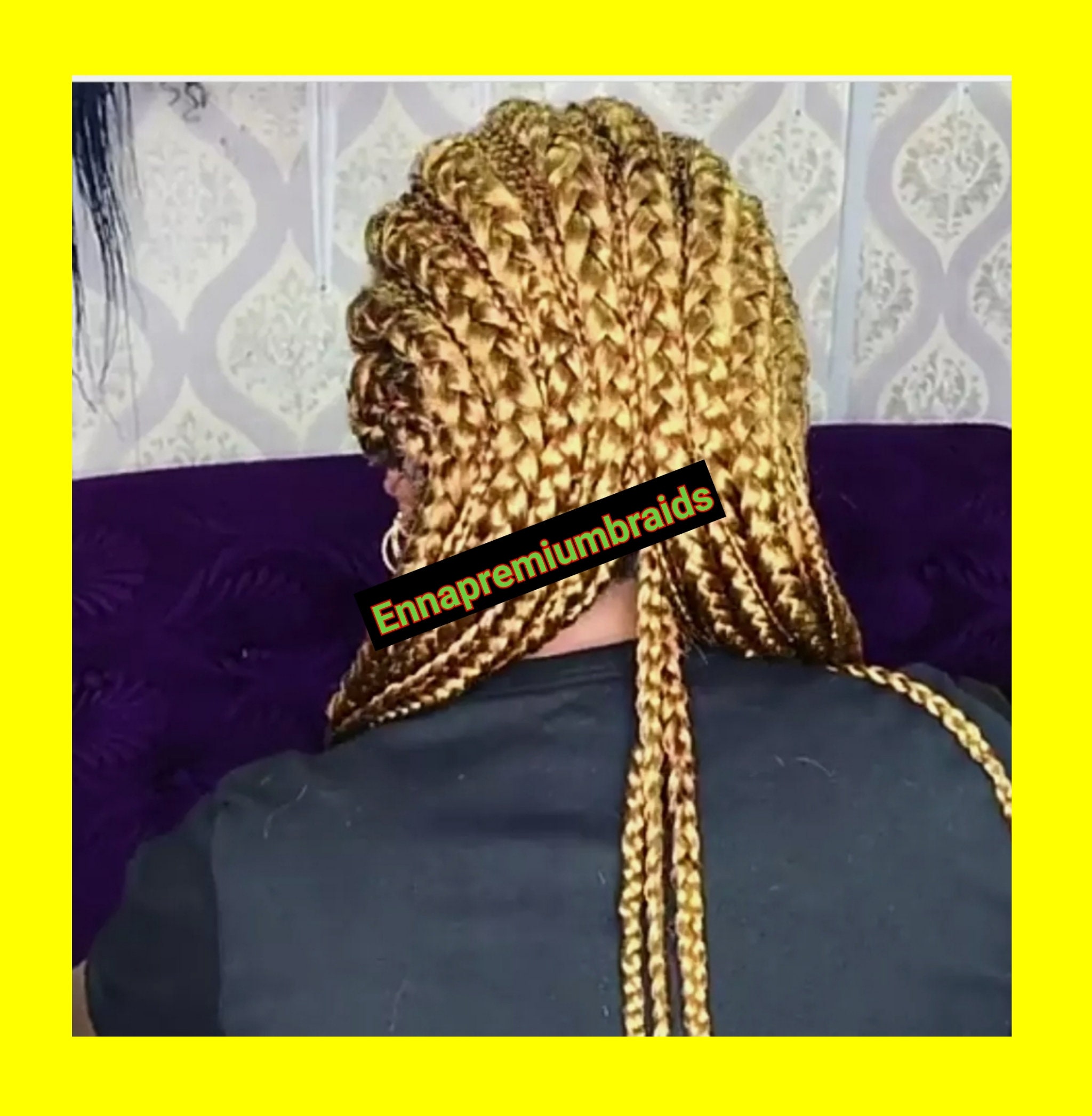 Cornrow Braided Wig. Full Lace Corn Row Braids Wig Ghana - Etsy