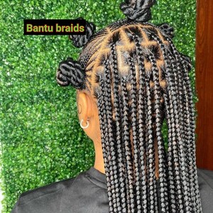Bantu Braids Wig , Full Lace Braids Wig ,cornrow Braids Wig ,stitch ...