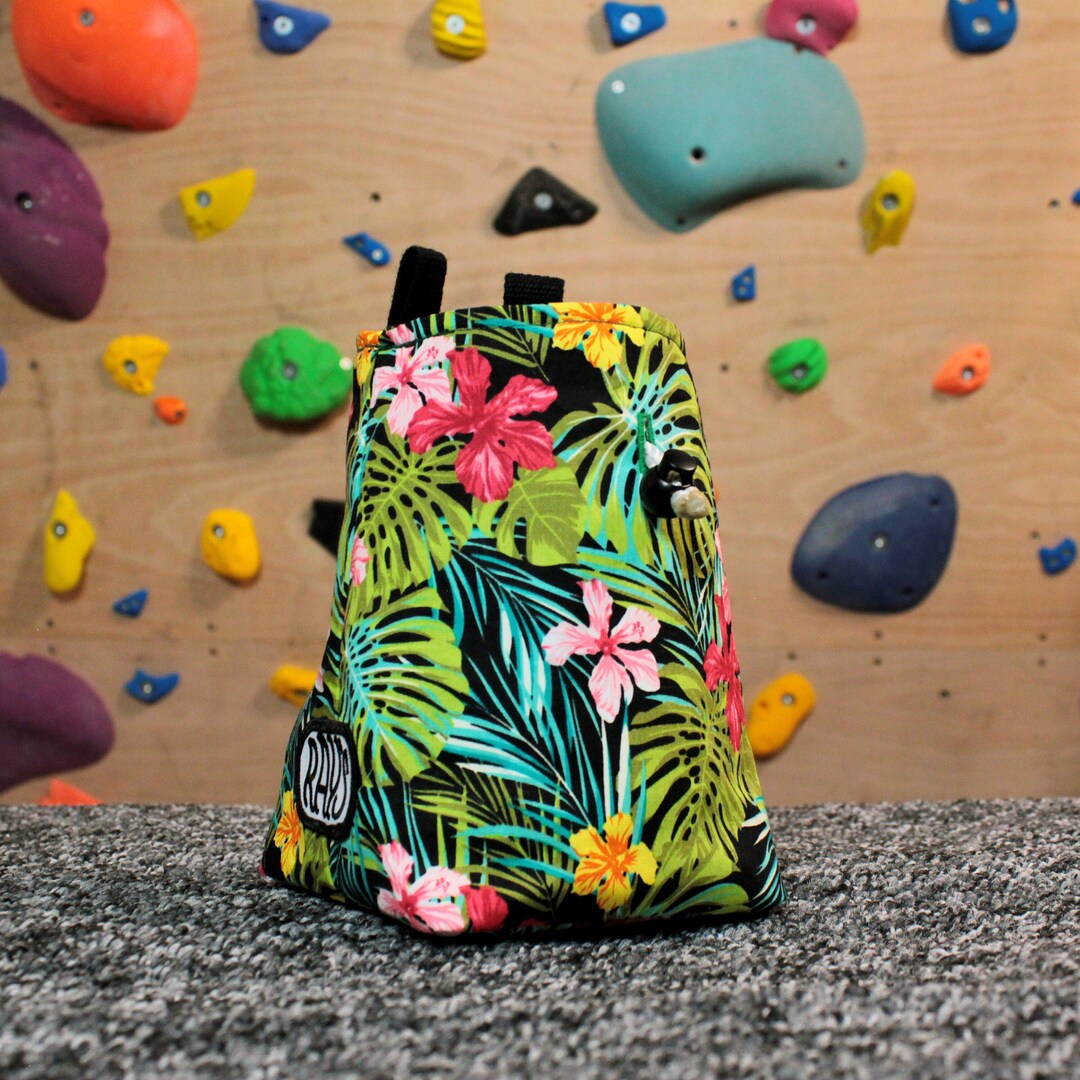 Chalk Bag for Climbing & Bouldering Handmade From Repurposed and ...
