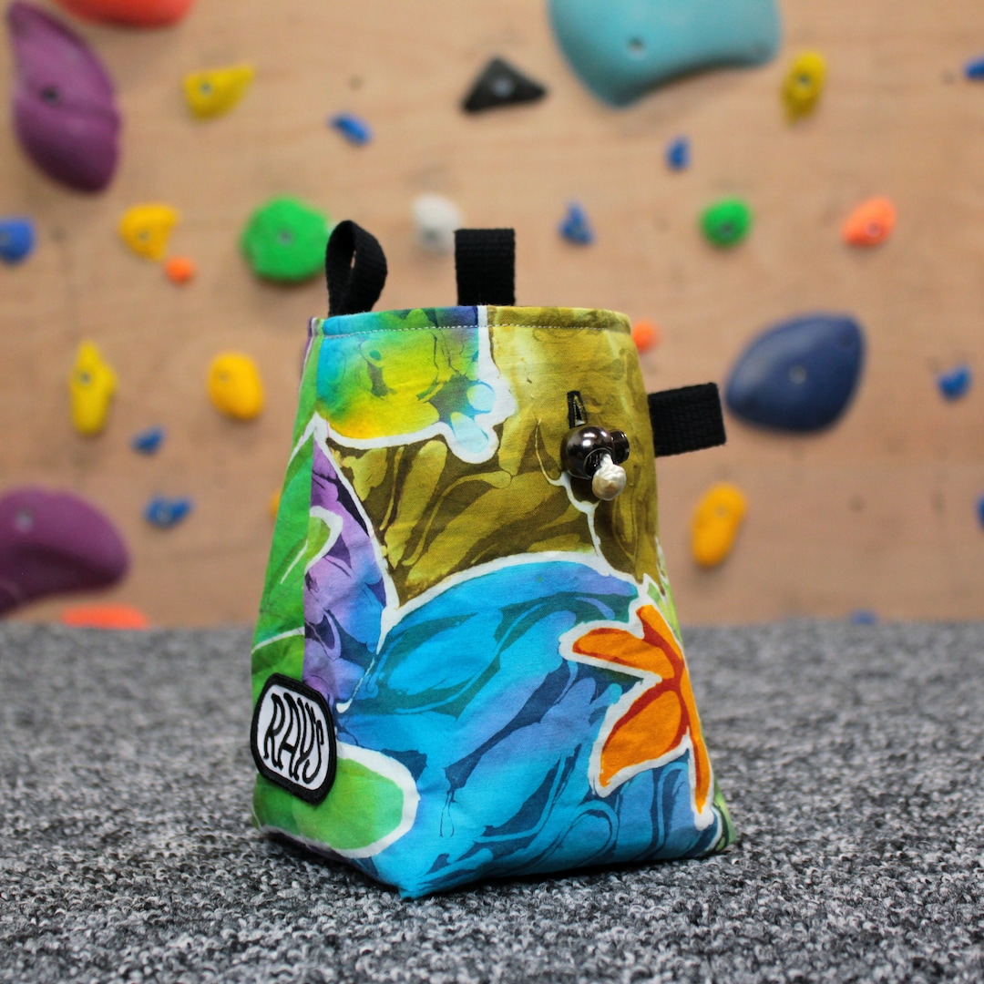 Chalk Bag for Climbing & Bouldering Handmade From Repurposed and ...