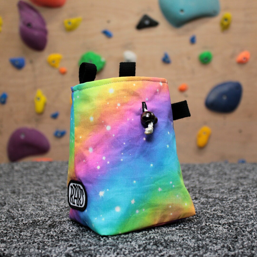 Chalk Bag for Climbing & Bouldering Handmade From Repurposed and ...