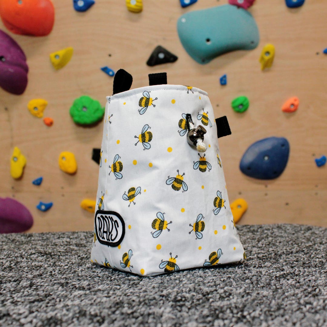 Chalk Bag for Climbing & Bouldering Handmade From Repurposed and ...