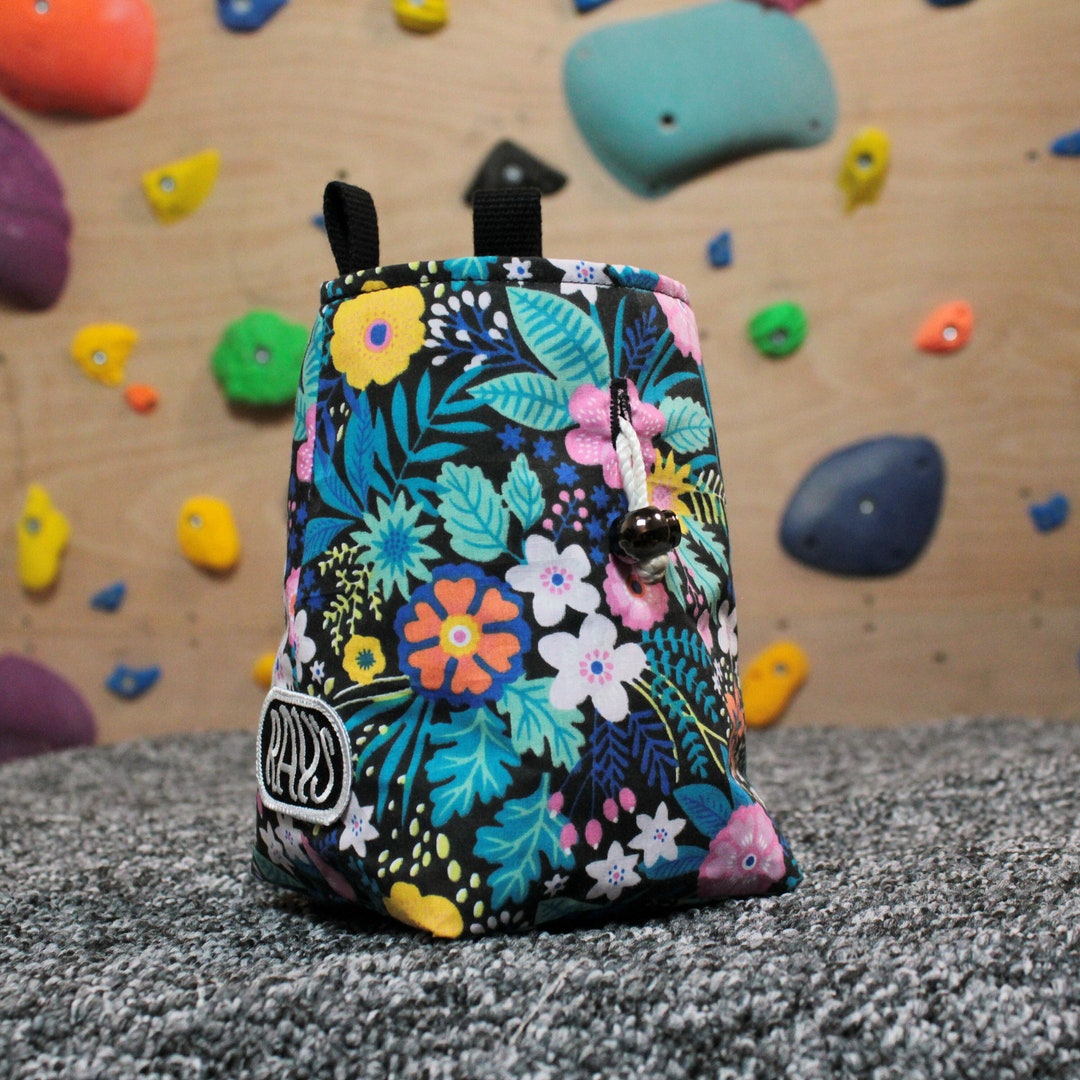 Chalk Bag for Climbing & Bouldering Handmade From Repurposed and ...