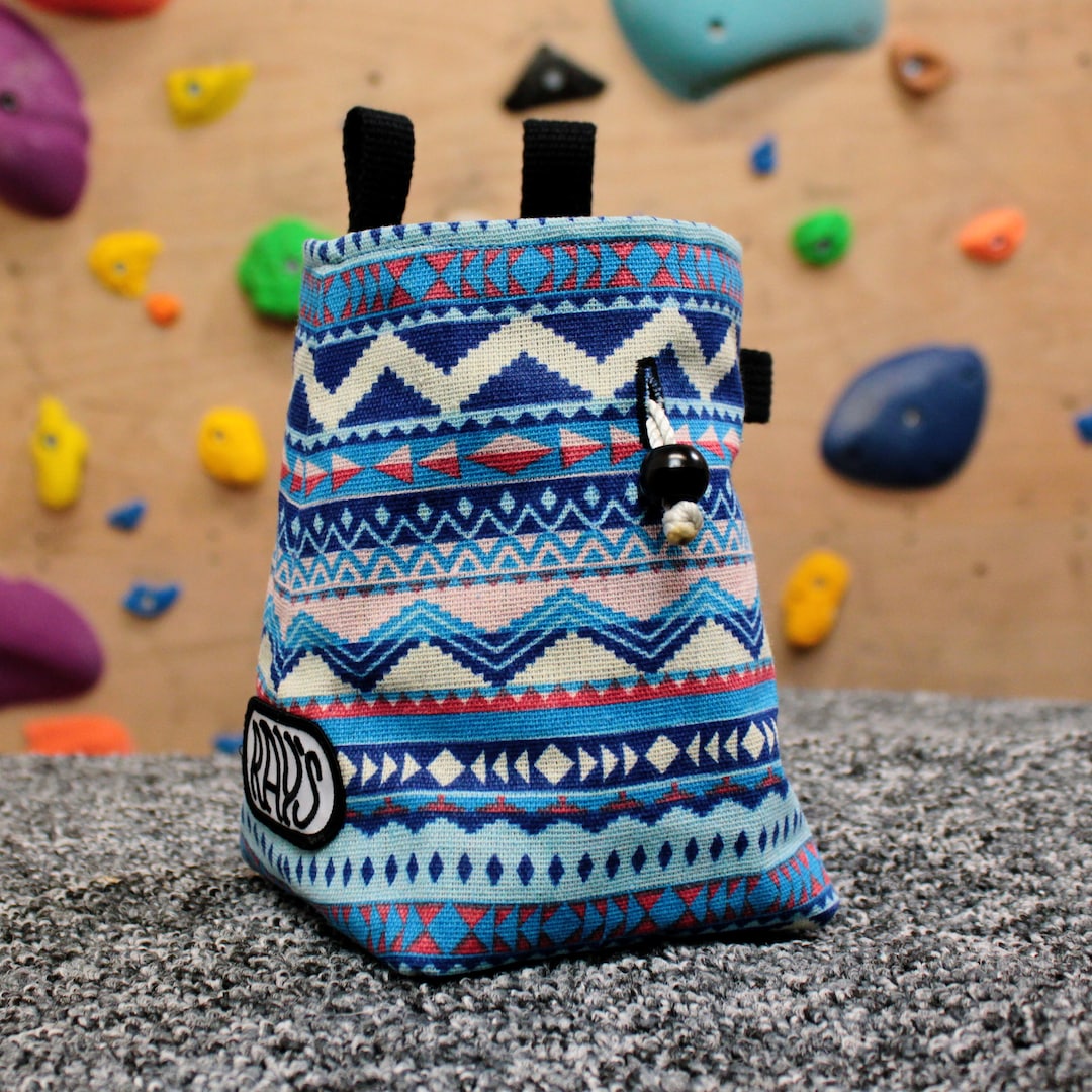 Chalk Bag for Climbing & Bouldering Handmade From Repurposed and ...
