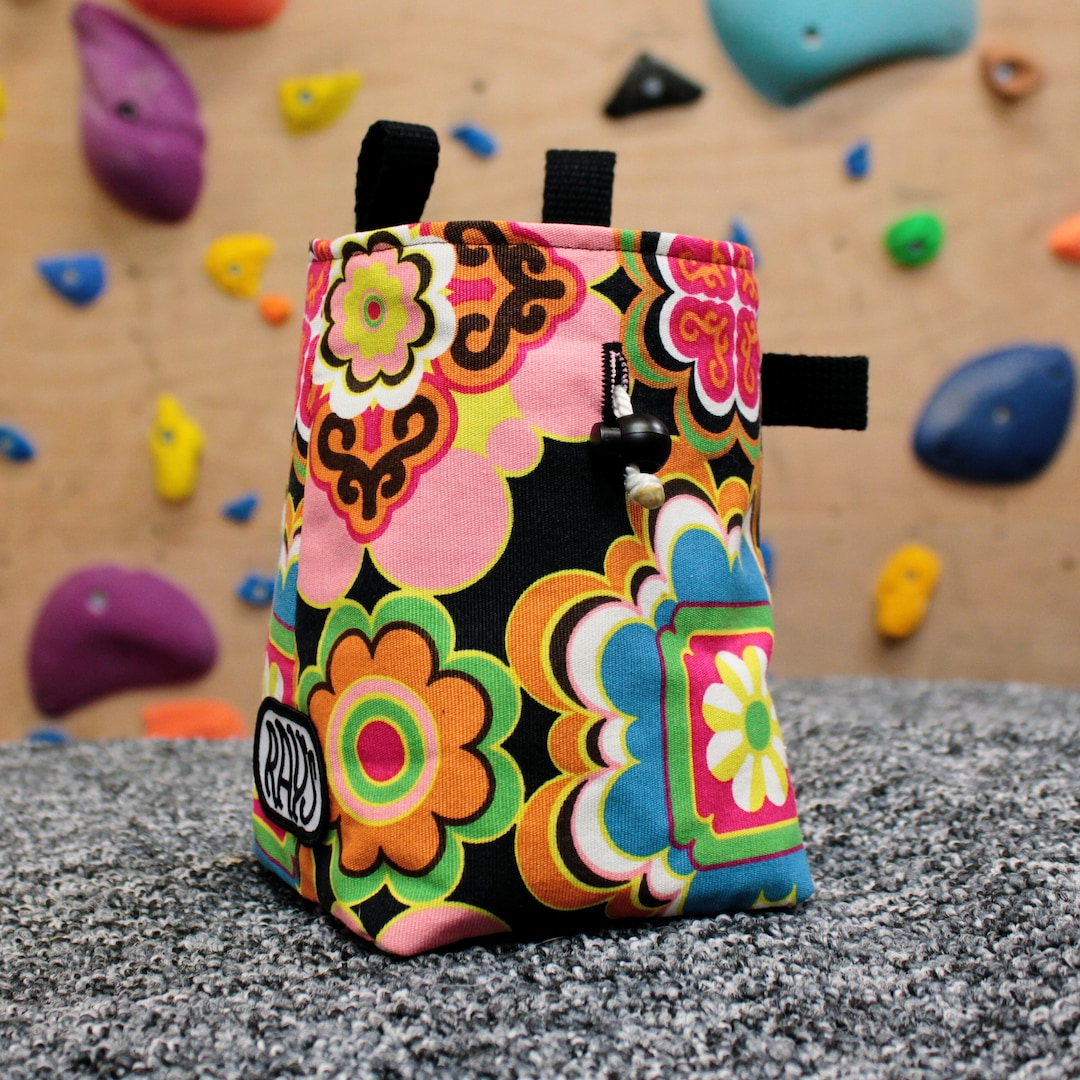 Chalk Bag for Climbing & Bouldering Handmade From Repurposed and ...