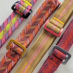 Warm Tones Climbing Rope Belt With Climbing Harness Buckle - Handmade ...