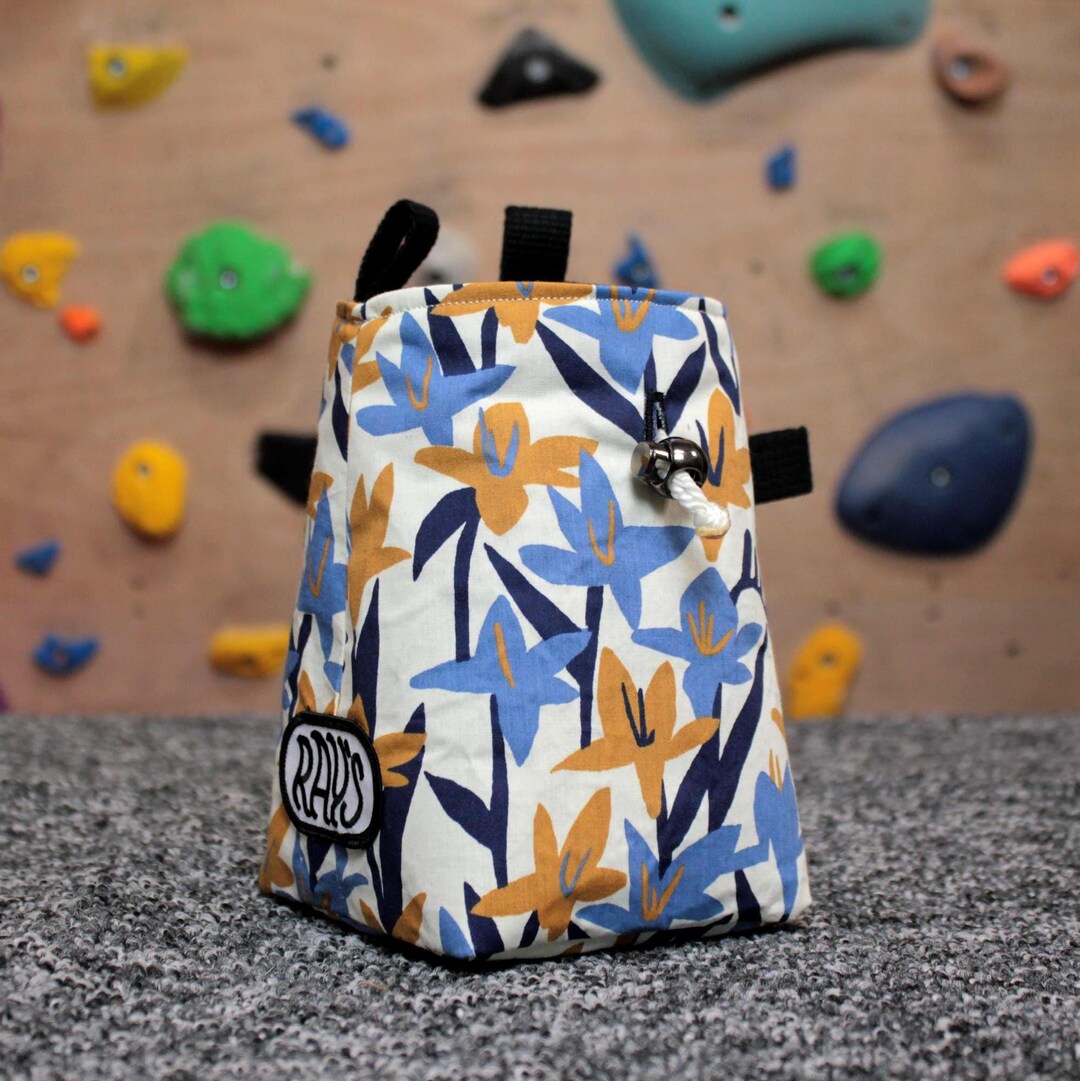 Chalk Bag for Climbing & Bouldering Handmade From Repurposed and ...