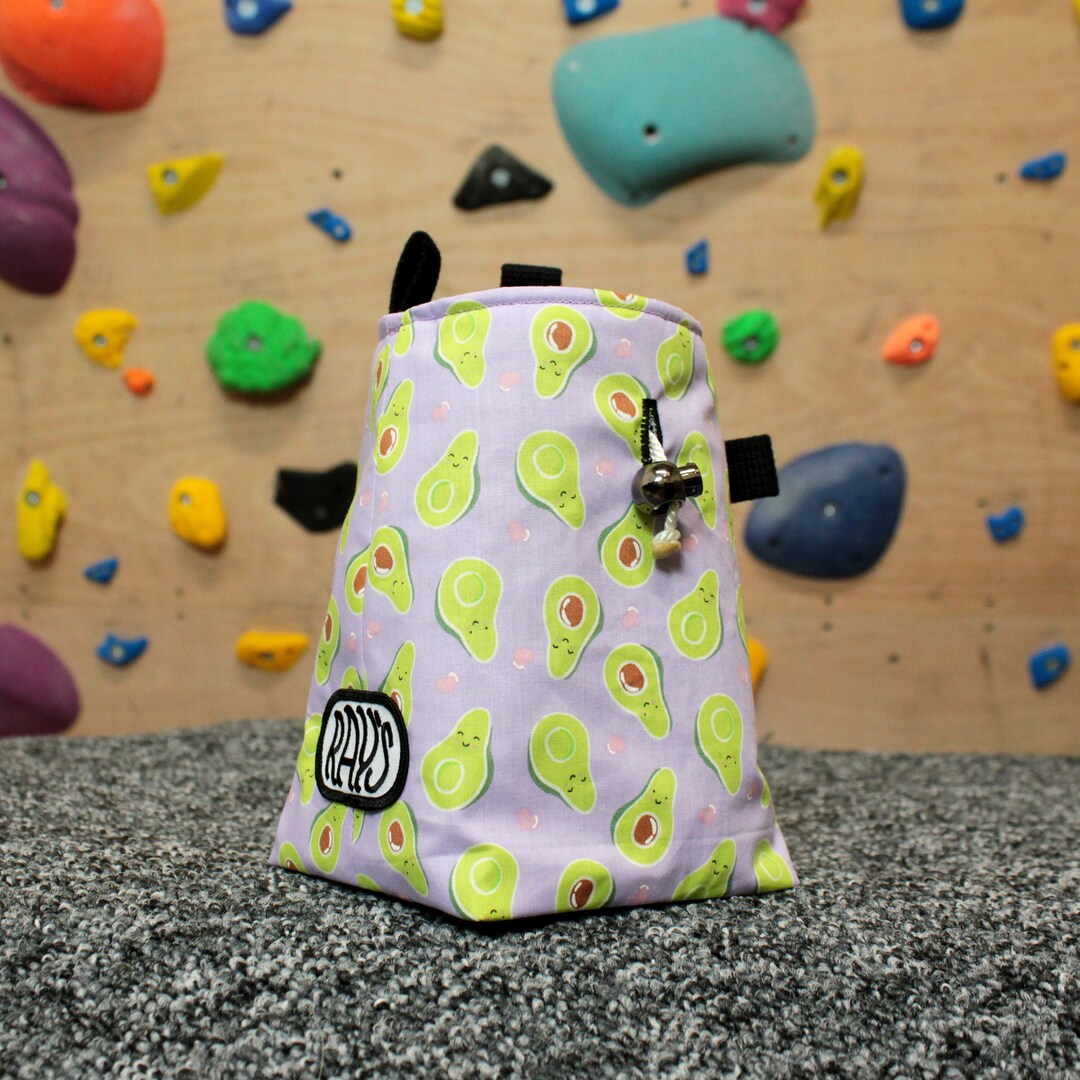 Chalk Bag for Climbing & Bouldering Handmade From Repurposed and ...