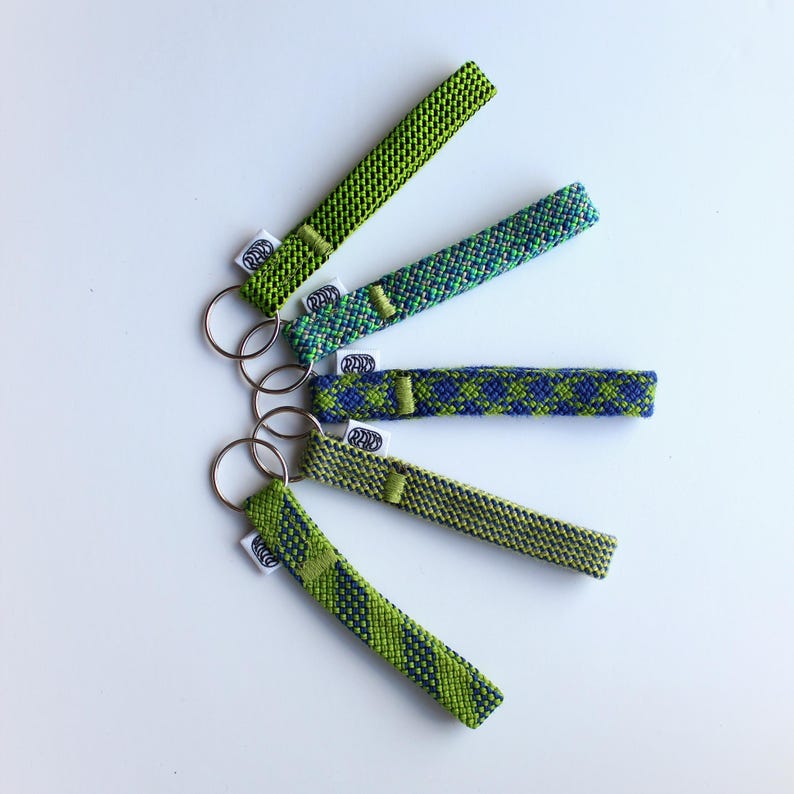 Recycled Climbing Rope Keyrings - Handmade Keyrings for Climbers - Etsy