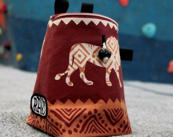 Chalk Bag for Climbing & Bouldering Handmade From Repurposed and ...
