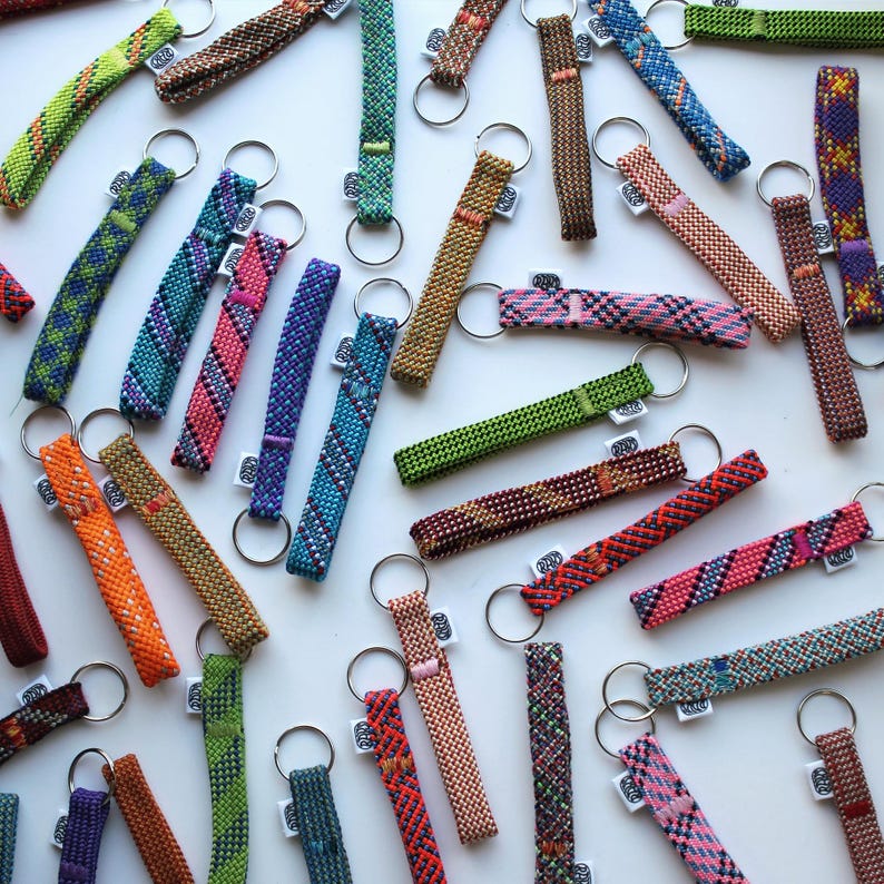 Recycled Climbing Rope Keyrings - Handmade Keyrings for Climbers - Etsy