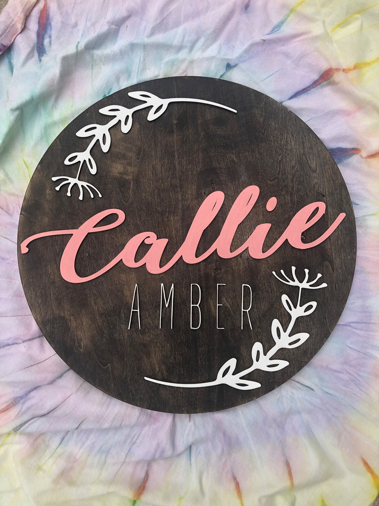 Personalized Nursery Sign (can Design Custom Theme) - Etsy
