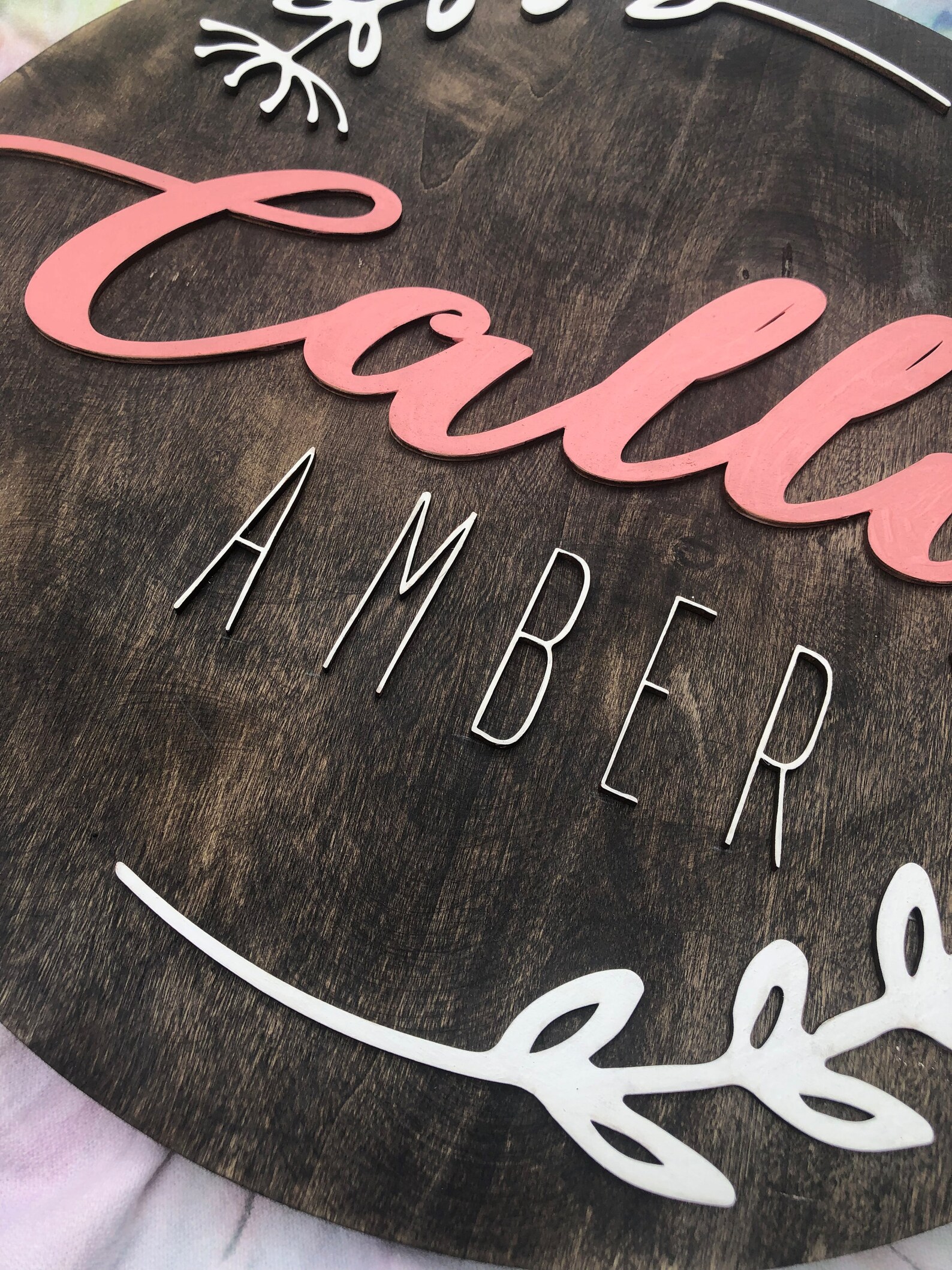 Personalized Nursery Sign (can Design Custom Theme) - Etsy
