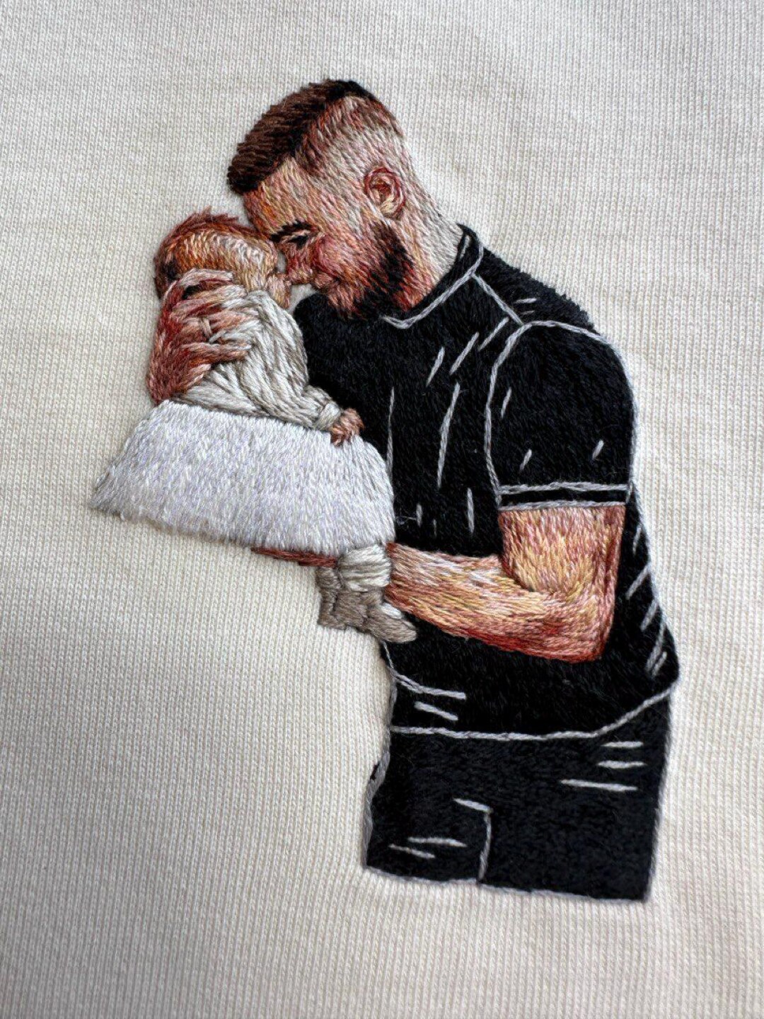 Personalized Embroidery Family Photo Hoop | Family Gift | Family ...