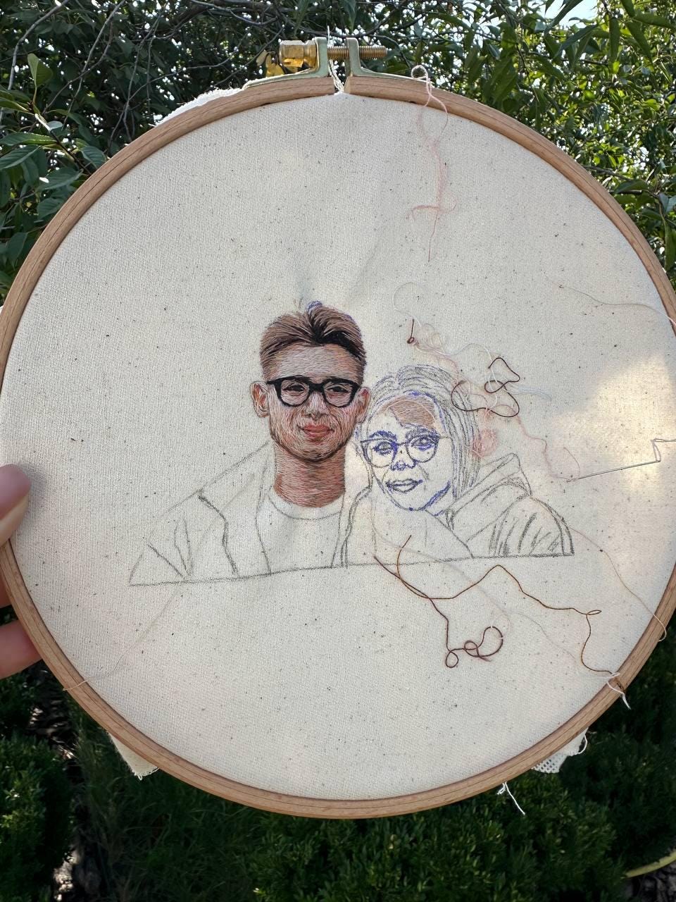 Custom Embroidery Family Hoop | Family Embroidery Design | Pet ...