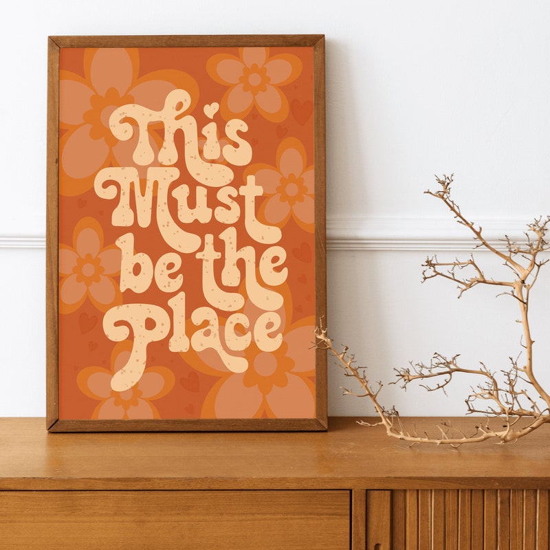 70s Art Print - Etsy