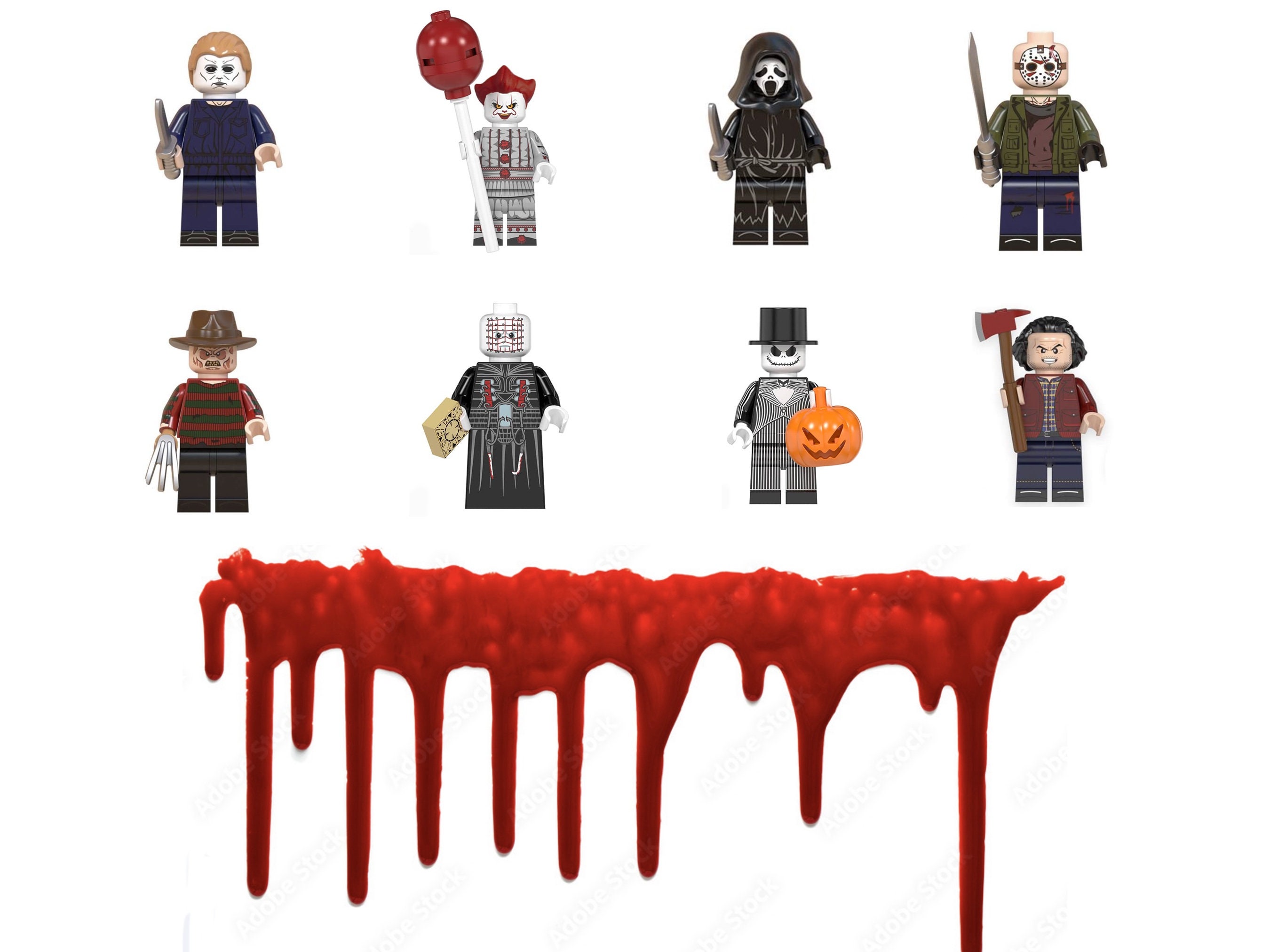 Lego Horror Movie Minifigures