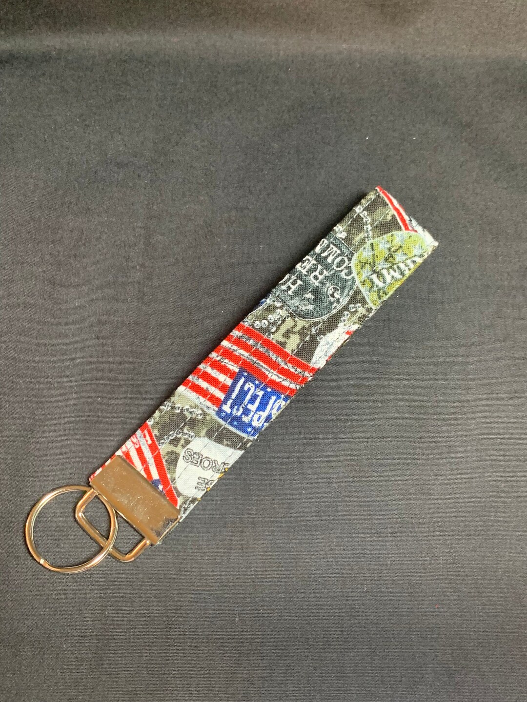 Army Dog Tag Print Keychain - Etsy