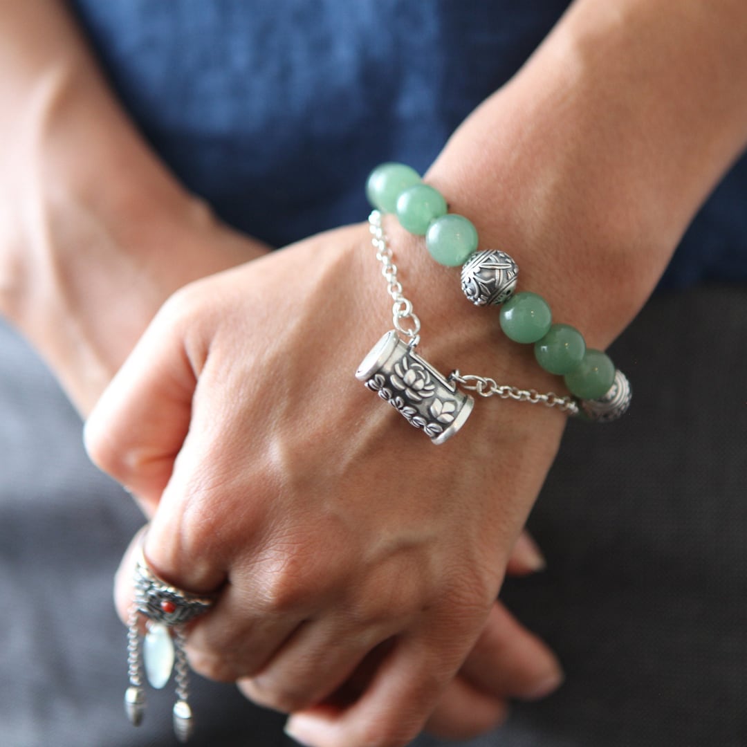 Retro S990 Lotus Lock Bracelet - Etsy