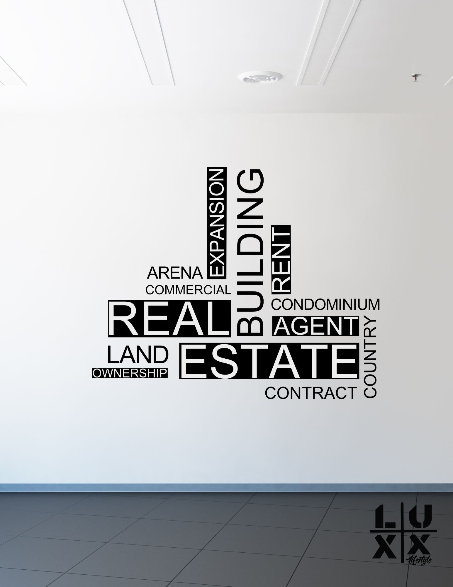 Real Estate Wall Decal - Etsy