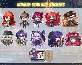 Stickers Honkai Star Rail - Etsy