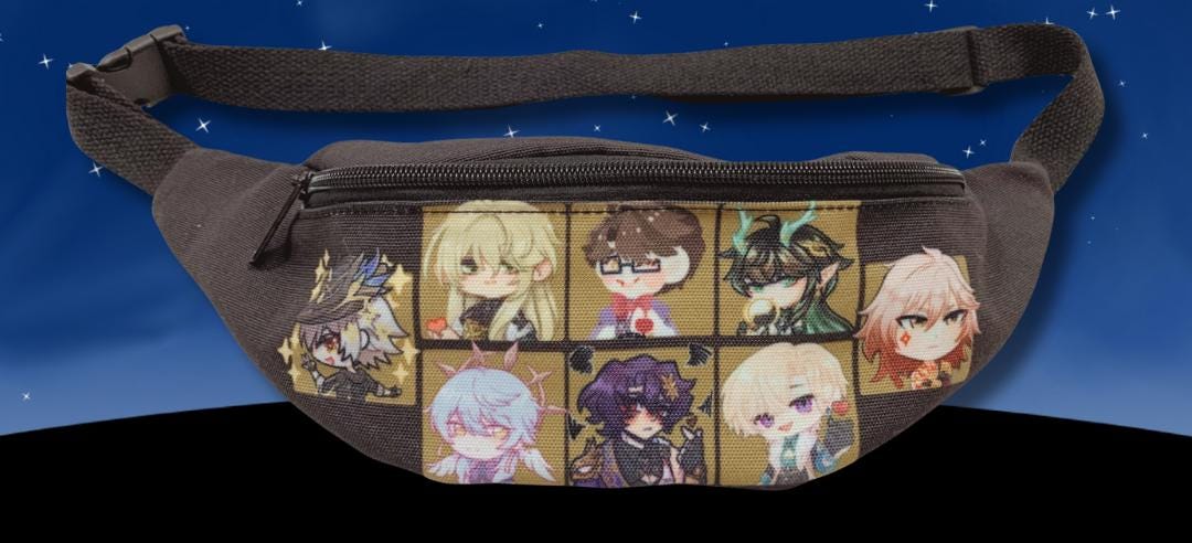 Honkai: Star Rail Imaginary Men Fanny Pack Waist Bag Caelus Welt Mydei ...