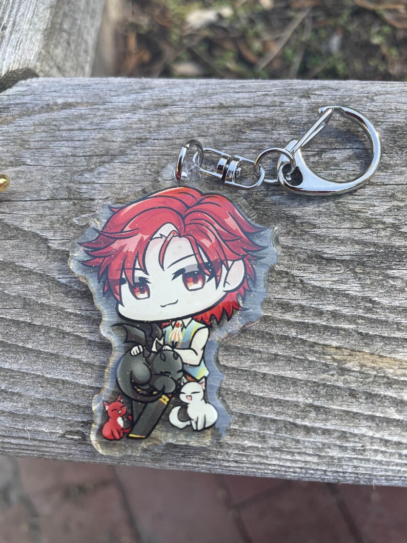 Lout of Count's Family Cale Henituse Acrylic Charm and Liquid Bag Charm ...