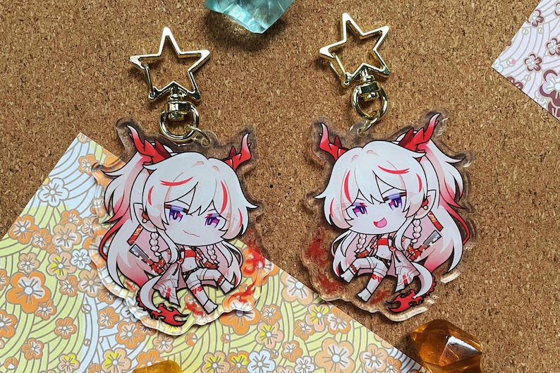 Arknights Sui Dragon Siblings Charms Nian Ling Dusk Chongyue Shu and ...