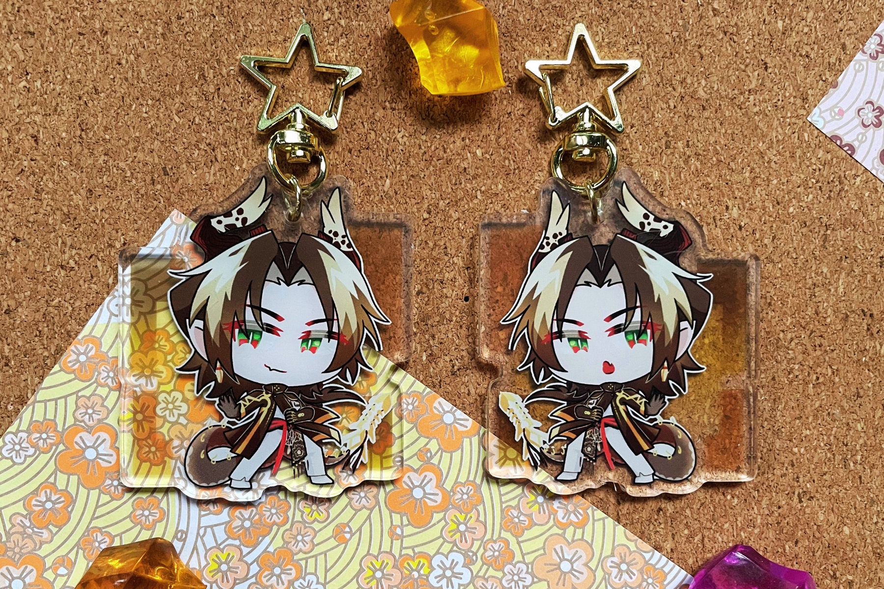 Arknights Sui Dragon Siblings Charms Nian Ling Dusk Chongyue - Etsy