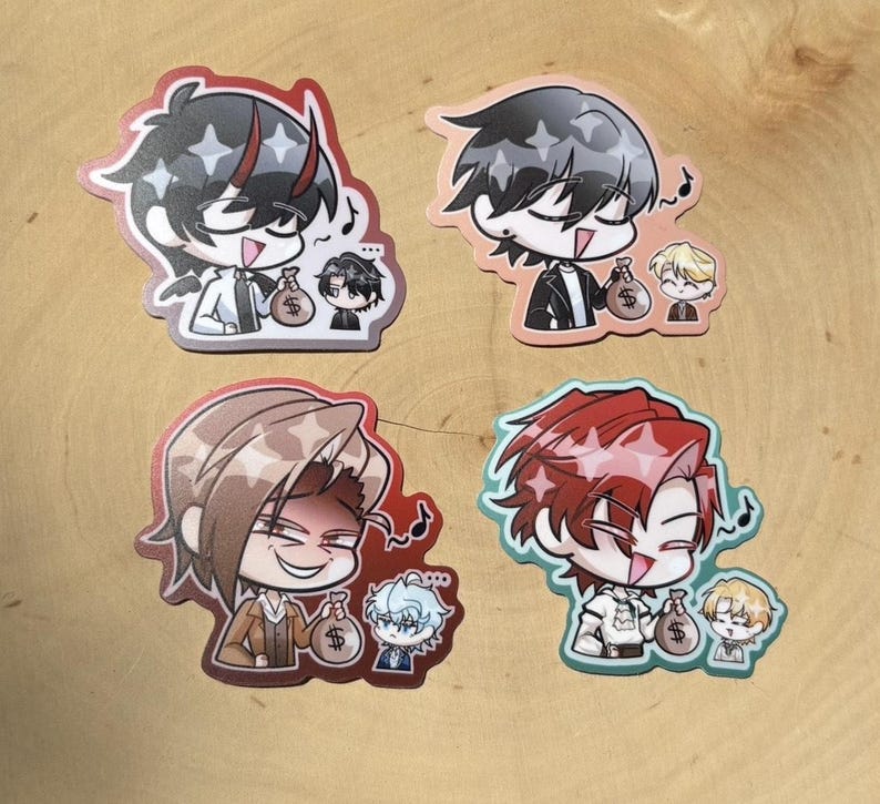 Manhwa Transmigration Stickers Cale Henituse Kim Dokja Lloyd Frontera ...