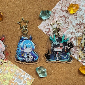 Arknights Sui Dragon Siblings Charms - Nian Ling Dusk Chongyue Shu and ...