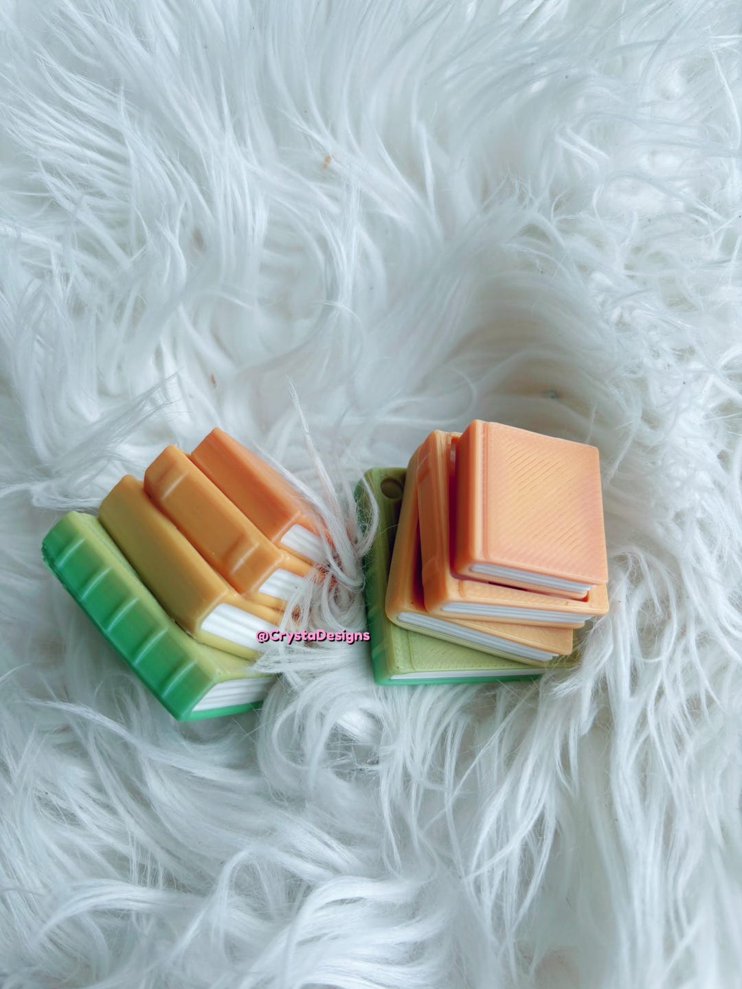 Book Stack 3D Fidget Clicker – Stress Relief Toy for Book Lovers - Etsy