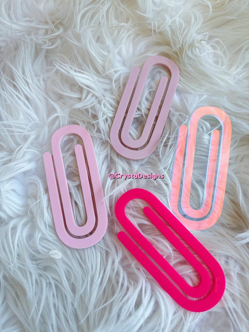 Paperclip Oversized Book Mark - Etsy