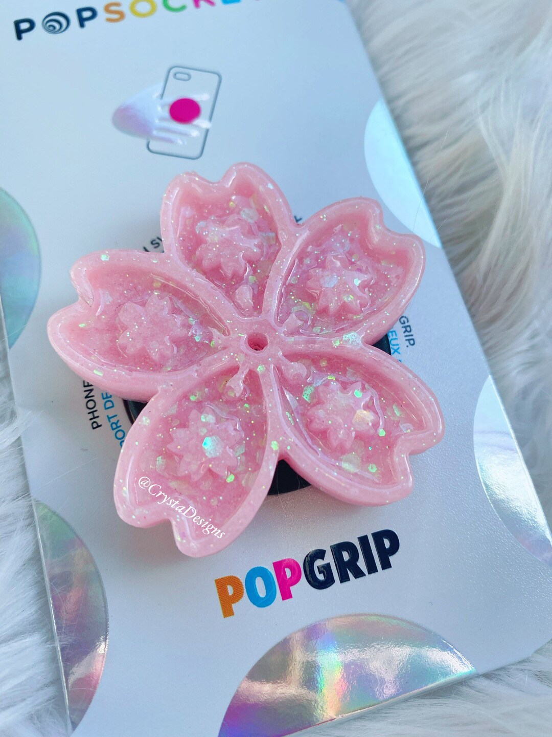 Sakura Flower, Sakura Phone Grip, Sakura Badge Reel , Keychain, Sakura ...