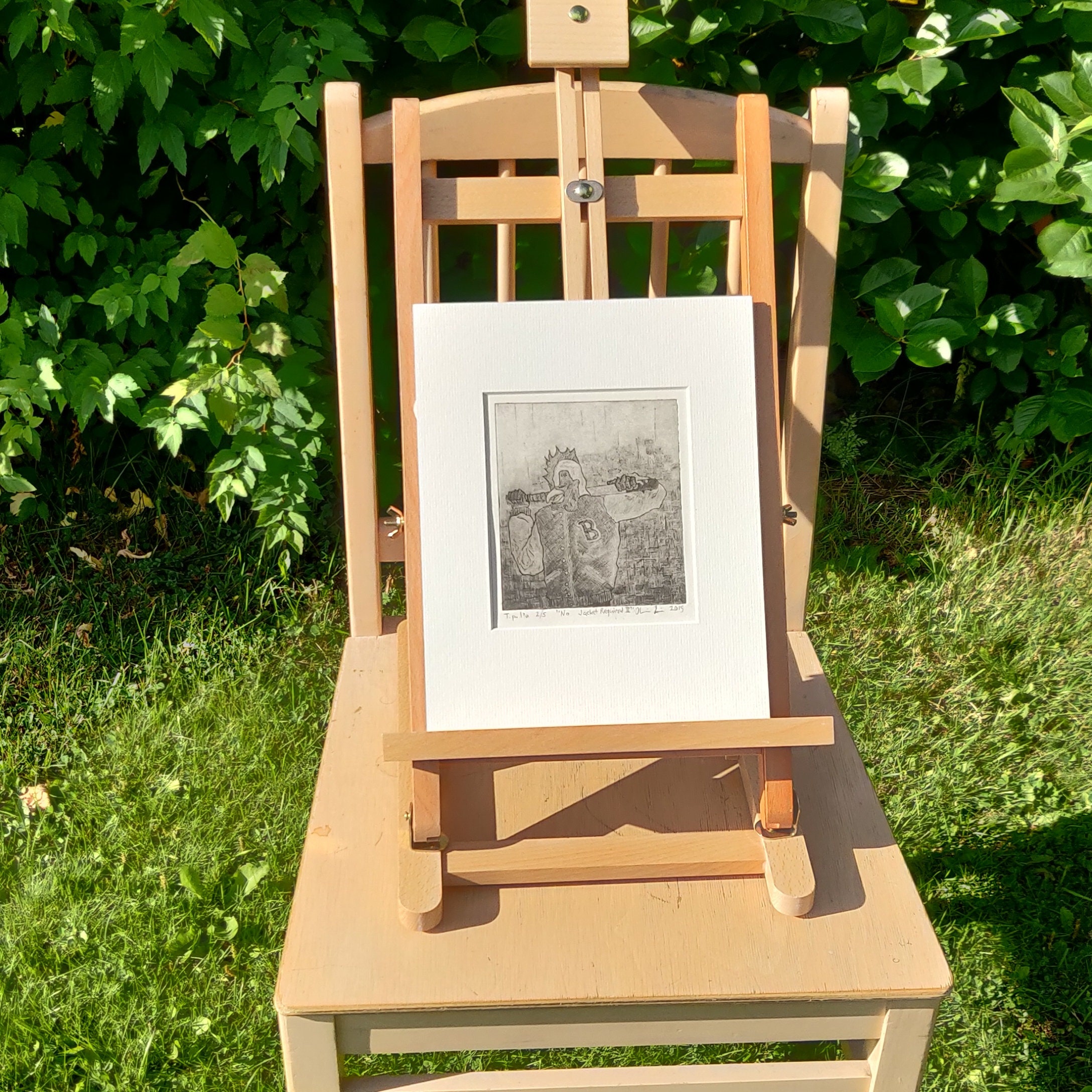 Hotline Miami Jacket Grayscale Rooster 80s Nostalgia Drypoint - Etsy