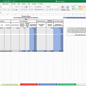 Summary Payroll Report, Easy to Use Employee Payroll Tracker, Summarize ...