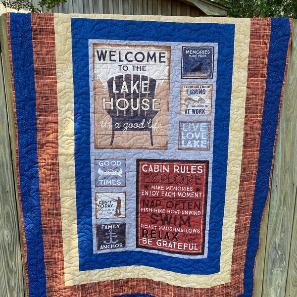 Lake House Quilt - Etsy