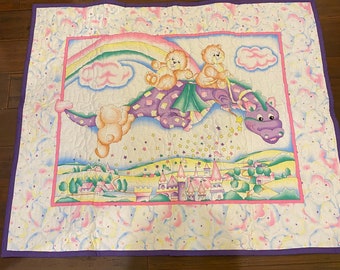 Baby Dragon Quilt - Etsy