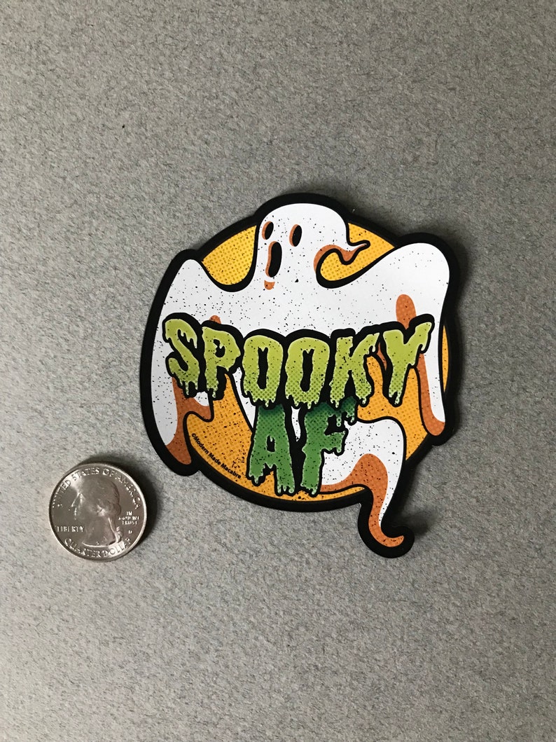 Magnet Creepy Halloween Ghost Spooky Season Decor Goth - Etsy