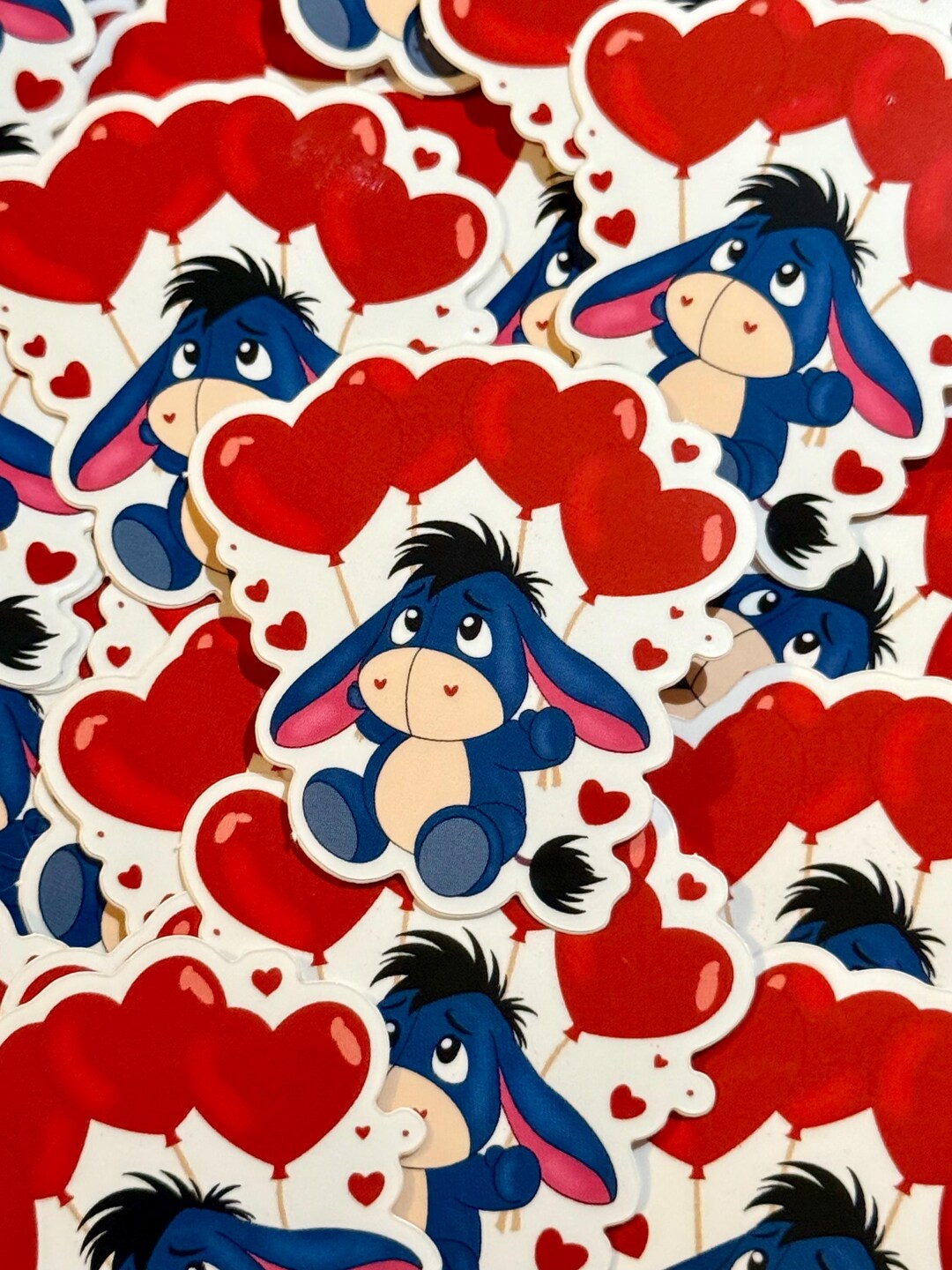 Eeyore Love Sticker - Etsy
