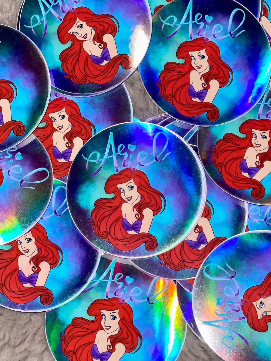 Little Mermaid Princess Ariel Sticker - Etsy