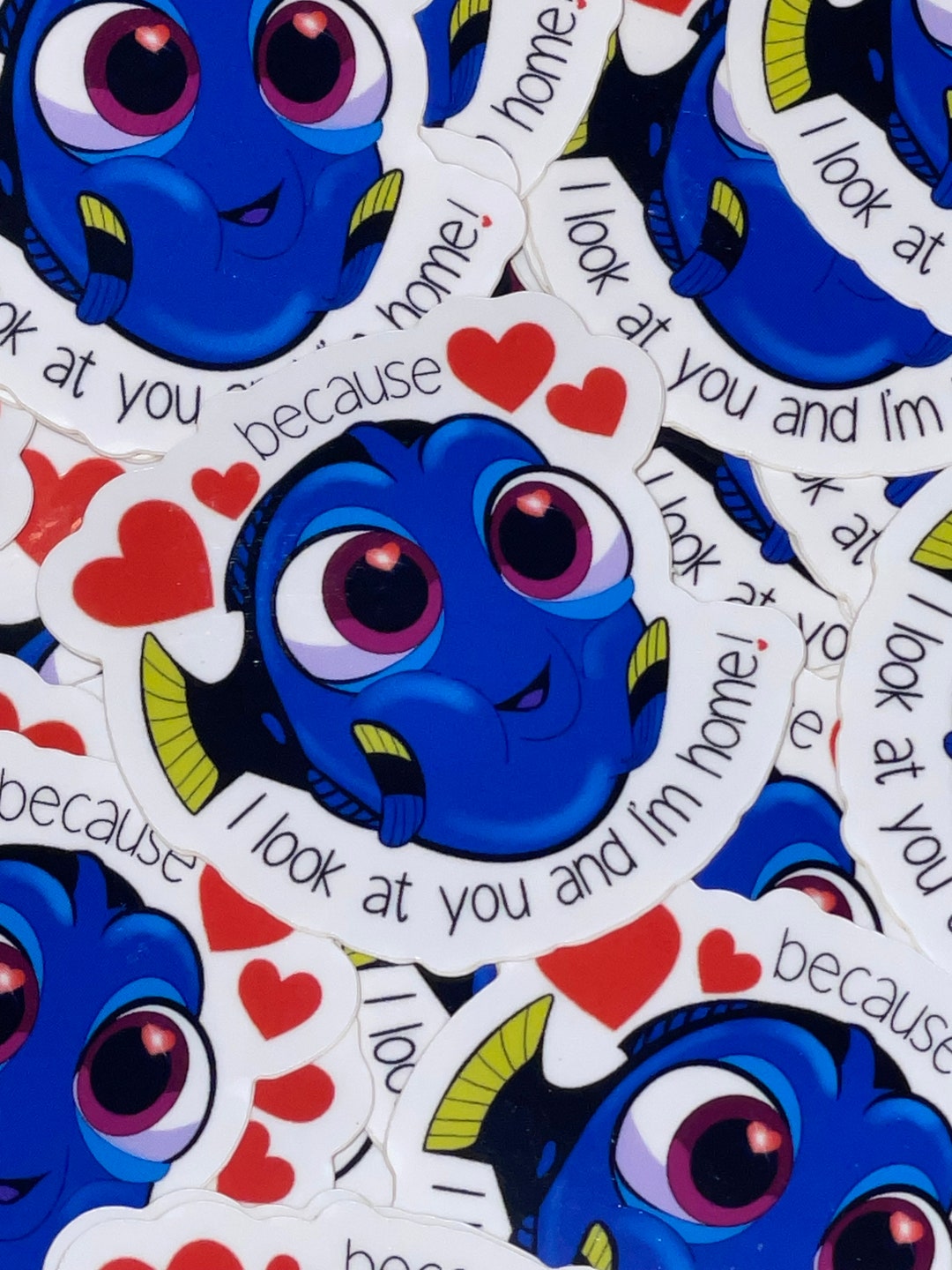 Finding Nemo Dory Stickers Etsy